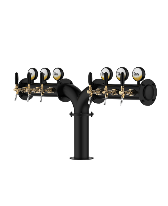 TALOS M Tower Stainless Steel 6 Tap Tower 102mm Beer Dispensing ...