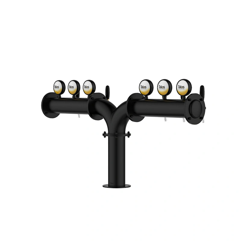 TALOS M Tower Stainless Steel 6 Tap Tower 102mm Beer Dispensing ...