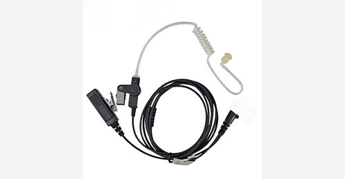 Two-wire earphone with replaceable acoustic tube