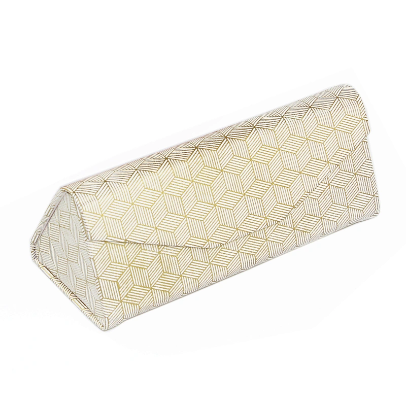PU Leather Triangle Folding Eyeglass Case | Shinetai