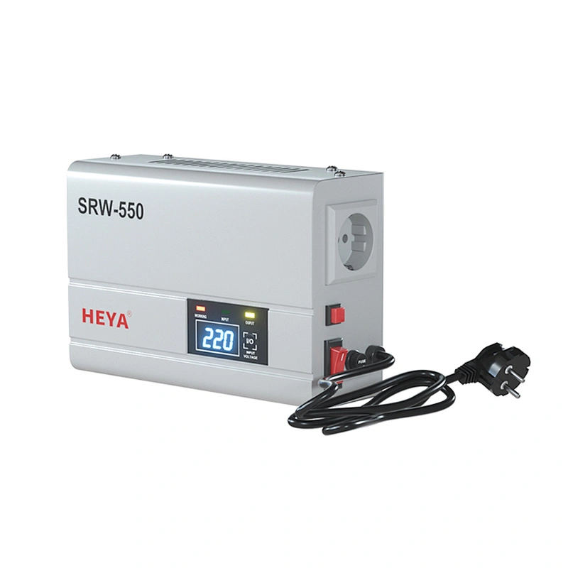 SRW wall mounted relay type AVR SRW 500VA stablizers automatic voltage ...