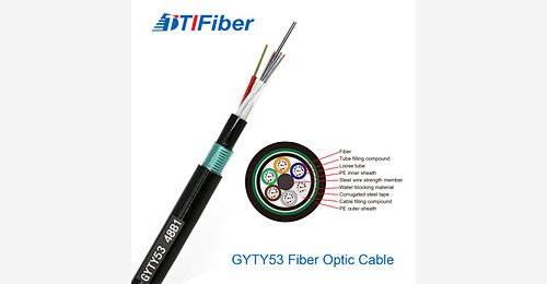 GYTY53 Optical Fibre 12 24 core optical cable | TTI Fiber Manufacturer