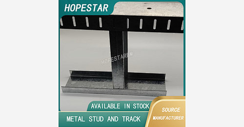 Galvanized Steel Slotted Deflection Head Track Partition Profile Office ...