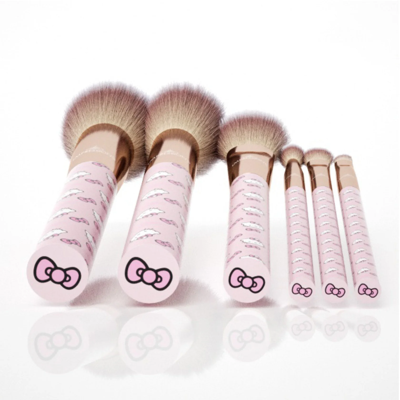 Beauty brands and Hello Kitty makeup brushes