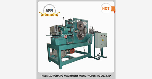 automatic heavy wire crimping cutting machine , waved wire forming ...