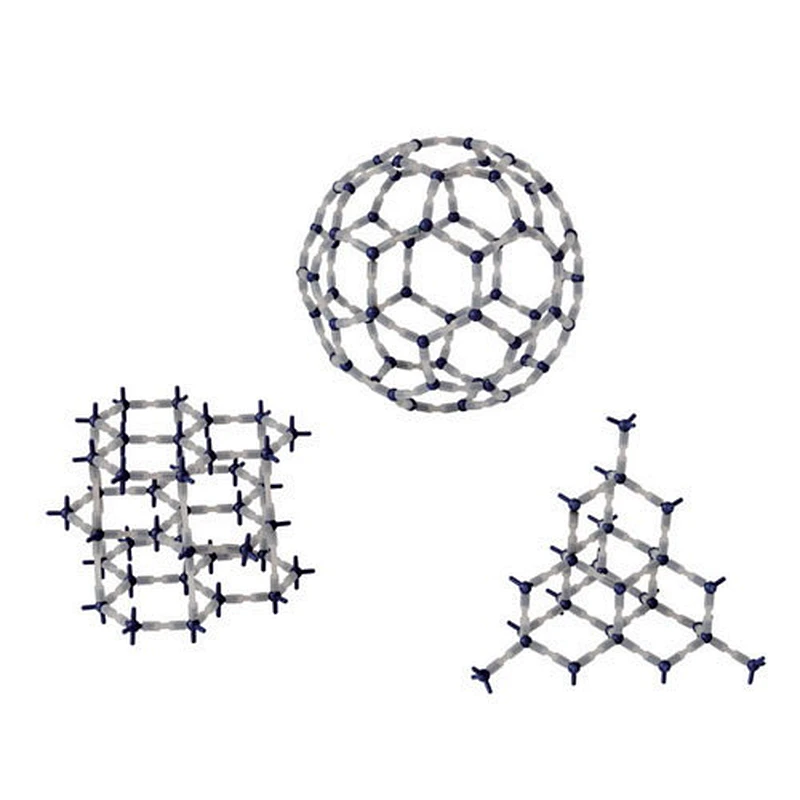 Modèle de structure moléculaire du carbone