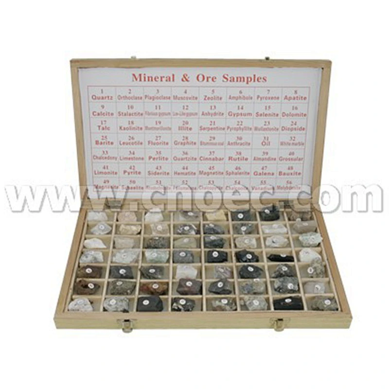 Samples of Mineral & Ore 56 Kinds
