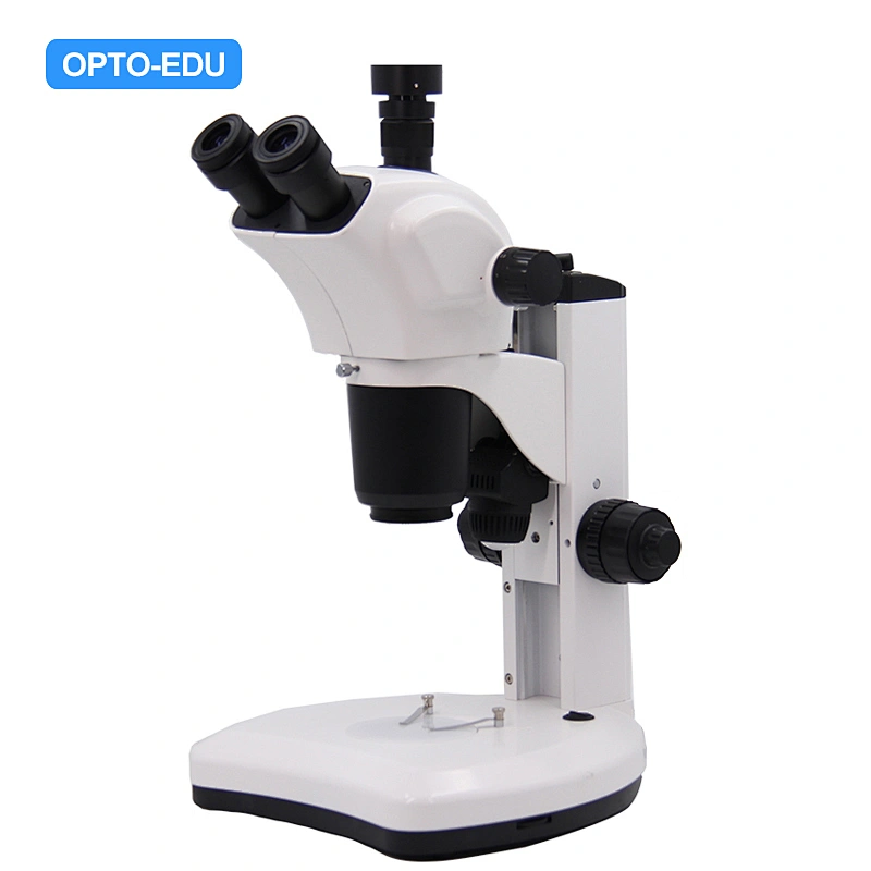 OPTO-EDU A23.0203-T Zoom Stereo Microscope, 0.7-6.3x, 1:9, Trinocular