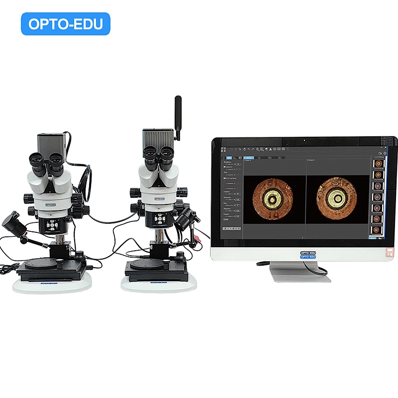 Digital Stereo Comparison Microscope - Opto-Edu