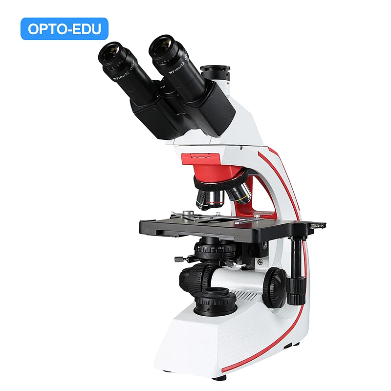 OPTO-EDU A12.0810-T Laboratory Microscope, Trinocular, Infinity Plan