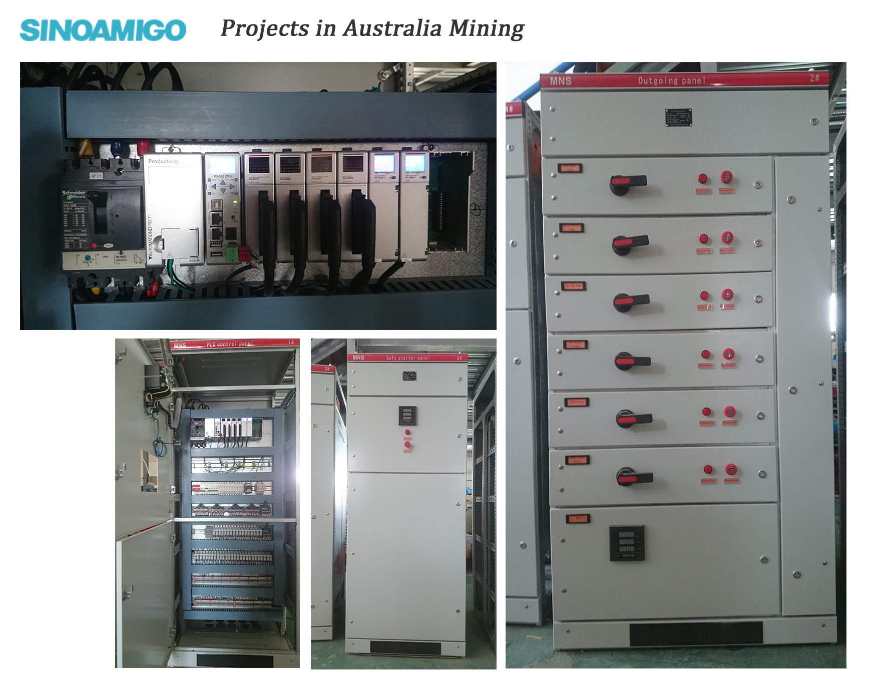 Projects in Australia Mining, MNS switchgear