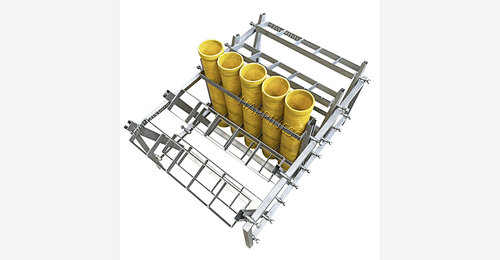 Fiberglass mortar tubes racks , Fiberglass mortar tubes , Mortar ...