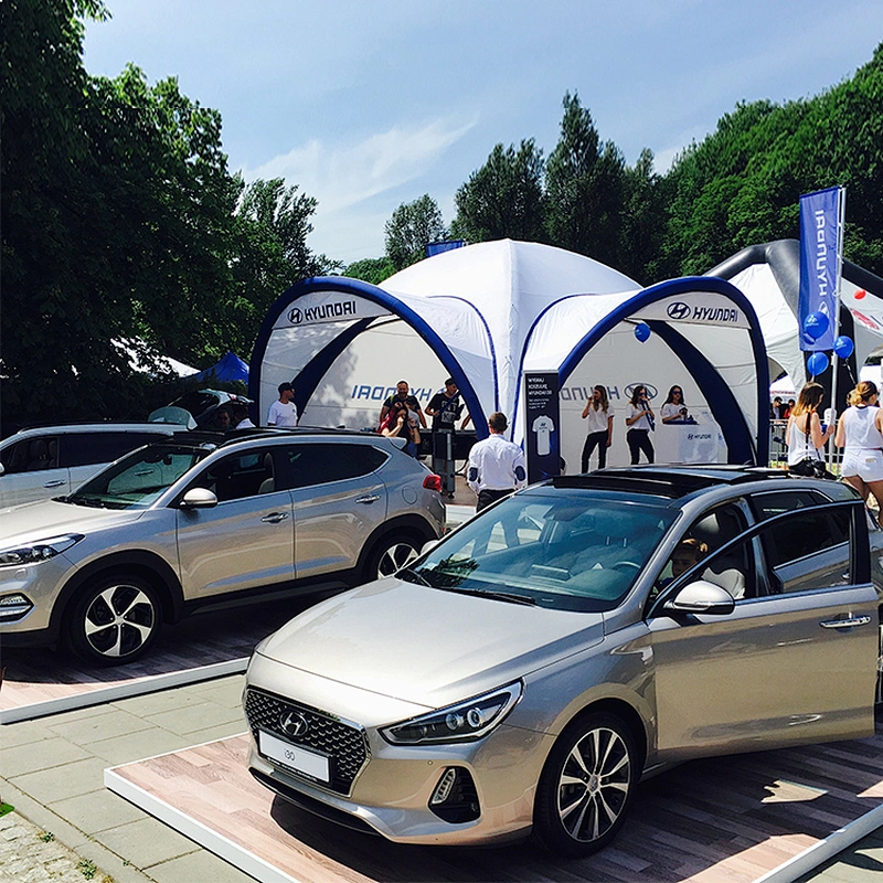 Outdoor car trade show air tent, car display canopy tent from China ...