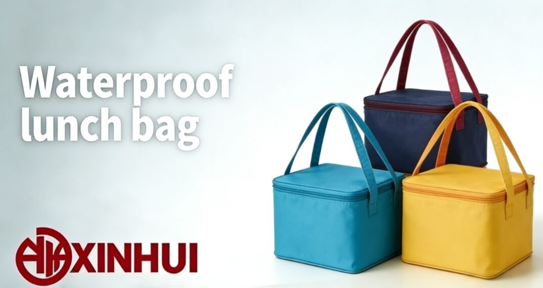 Waterproof Lunch Bag & Fabric Lunch Box for Insulated Meals