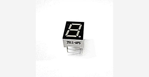led display screen 0.39 Inch 1 Digit White 7 segment LED Display-Houke