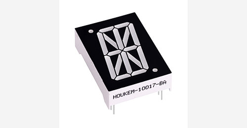 Red 1 inch one digit alphanumeric led display -Houke