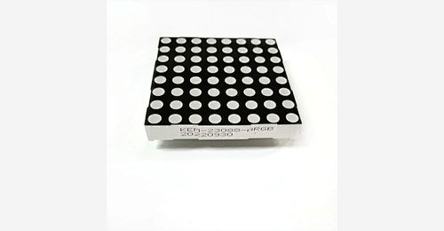 23088RGB 5mm 8x8 led dot matrix display 60.2x60.2mm rgb