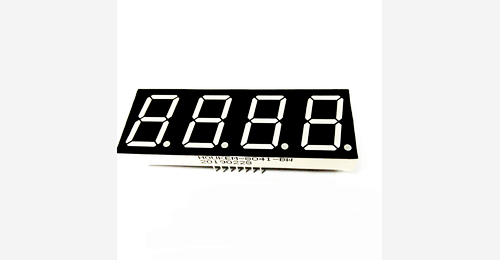 White color 4 digit 7 segment display 0.8 inch 4 digit 7 segment led ...