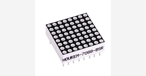 1.9mm mini led dot matrix display 8x8 Small