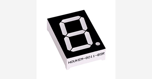 KEM-8011 red .8 inch 7 segments led indicator seven segment numeric display