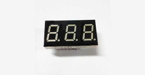 Green color 0.4inch 3 digit 7 segment numeric led display led module ...