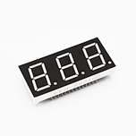 Common anode Triple digit 0.8 inch 7 segment led display 3 digit 7seg ...