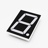 Top quality bright red kem-40012-bsr fnd 4 inch 7 segment led display 100mm