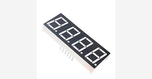 Houkem-5641-AW white 0.56" seven segments led 0.56 inch 4 digit 7 ...