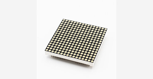 Yellow green 16x16 led matrix 16*16 led dot matrix display manufacturer