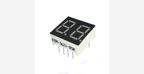 Green color 0.36'' 2 digitals 7 segment display 7 segment digital ...