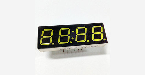 White 4 digit number display 0.39 inch 7 segment led display