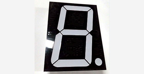 Green color 5inch single digit 7 segment led display led module KEM ...