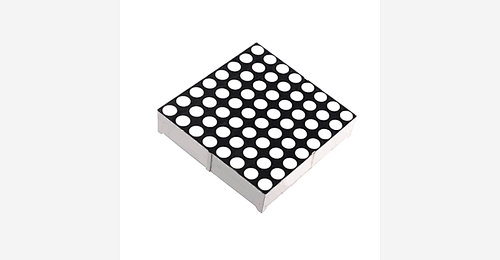 HOUKEM-15088-BW 3.7mm 1.5 inch white led matrix 8x8 dot matrix module