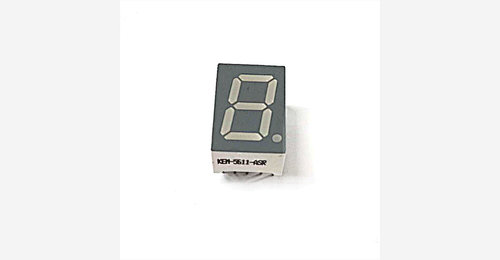 ISO factory ultra white seven segment display 0.56" white