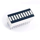 10 segment led bar graph array LED display, RGB