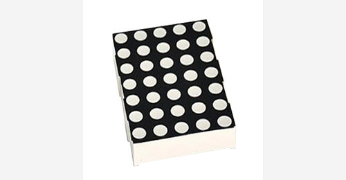 5mm 2 inch 5x7 dot matrix led display