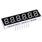 KEM-3061-ASR super red 0.36" six digit display led 7 segments