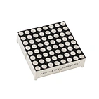 3mm 8x8 dot matrix led display red