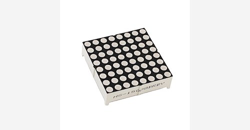 3mm 8x8 dot matrix led display red