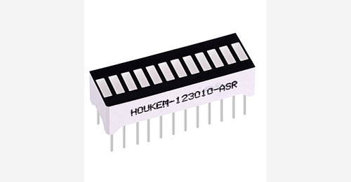 white 12 segment led bar graph display