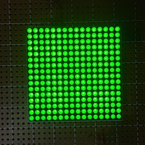 Yellow Green 16x16 LED matrix led Dot Matrix Display