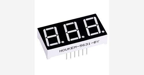 KEM-5631-ASR seven-segment numeric led digital display 3 digit