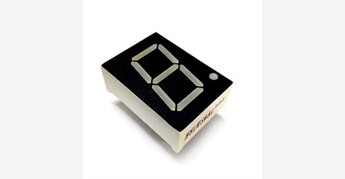 0.8inch single digit 7 segment led display led module blue color KEM ...
