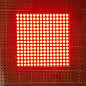 16x16 dot matrix led Ultra red Color 3mm 16x16 Dot Matrix LED Display