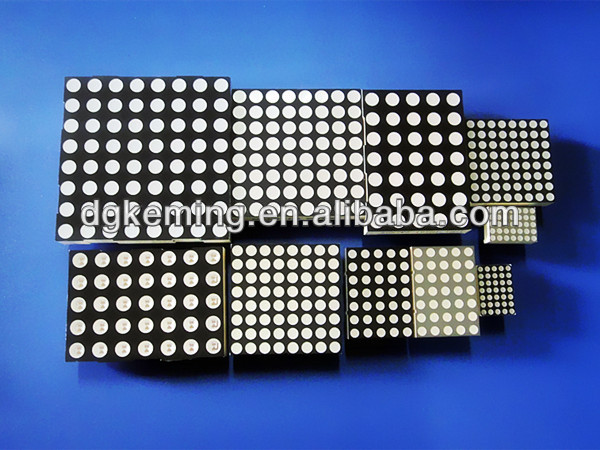 Square dot matrix lift 11x7 and 5x7 dot matrix led display
