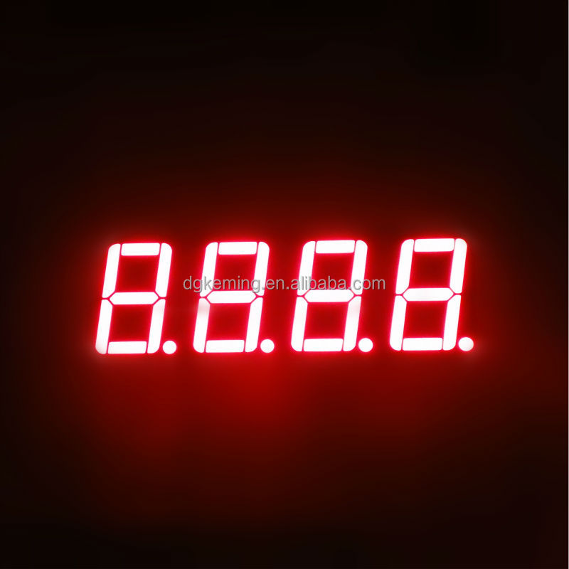 7 segment 4-digits led number 4 digit 7 segment led display