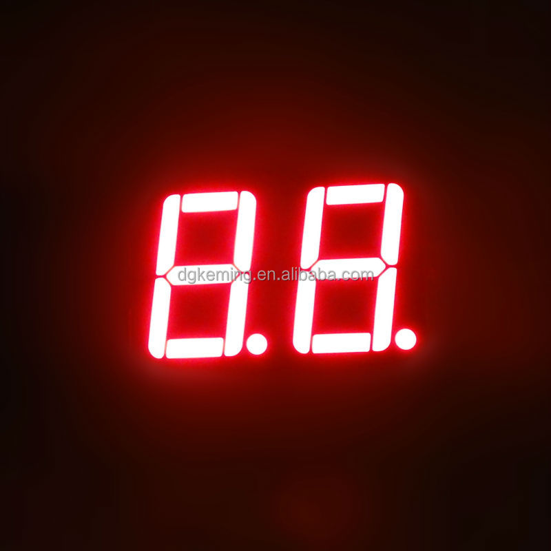0.56 inch 16 pins 2 digit 7 segment led display red color - Houkem