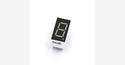 Single Digit 7 Segment LED Display 0.36 Inch 1 Digit Super Red