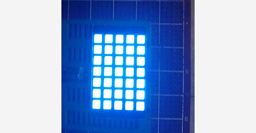 3x3mm 5x7 dot matrix led