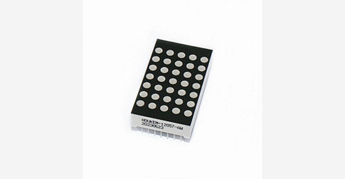 5x7 Dot Matrix 3mm Red Color 3mm Round